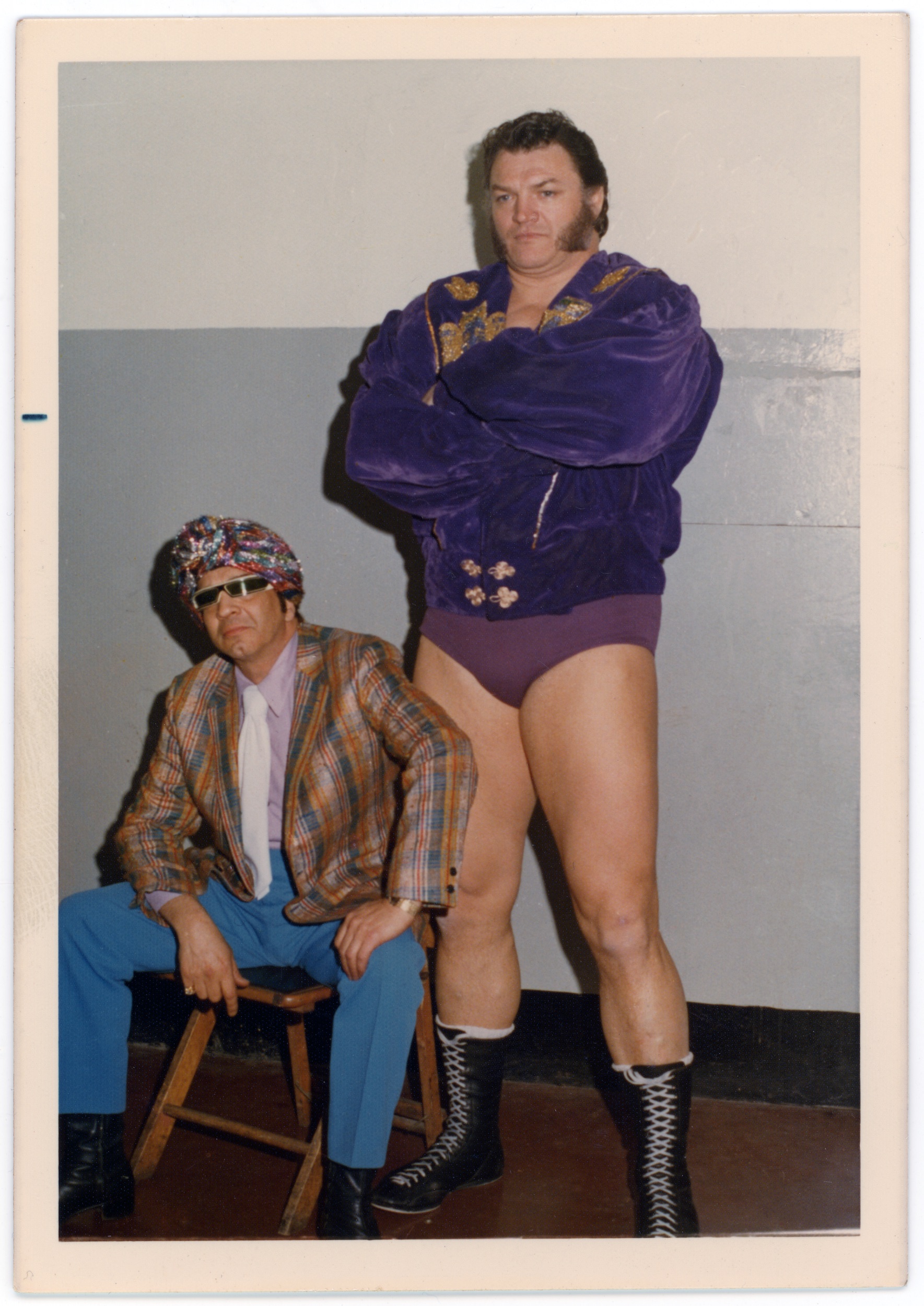 Don Leo Jonathan and the Grand Wizard in Madison Square Garden, ca.1974 | MAVCOR