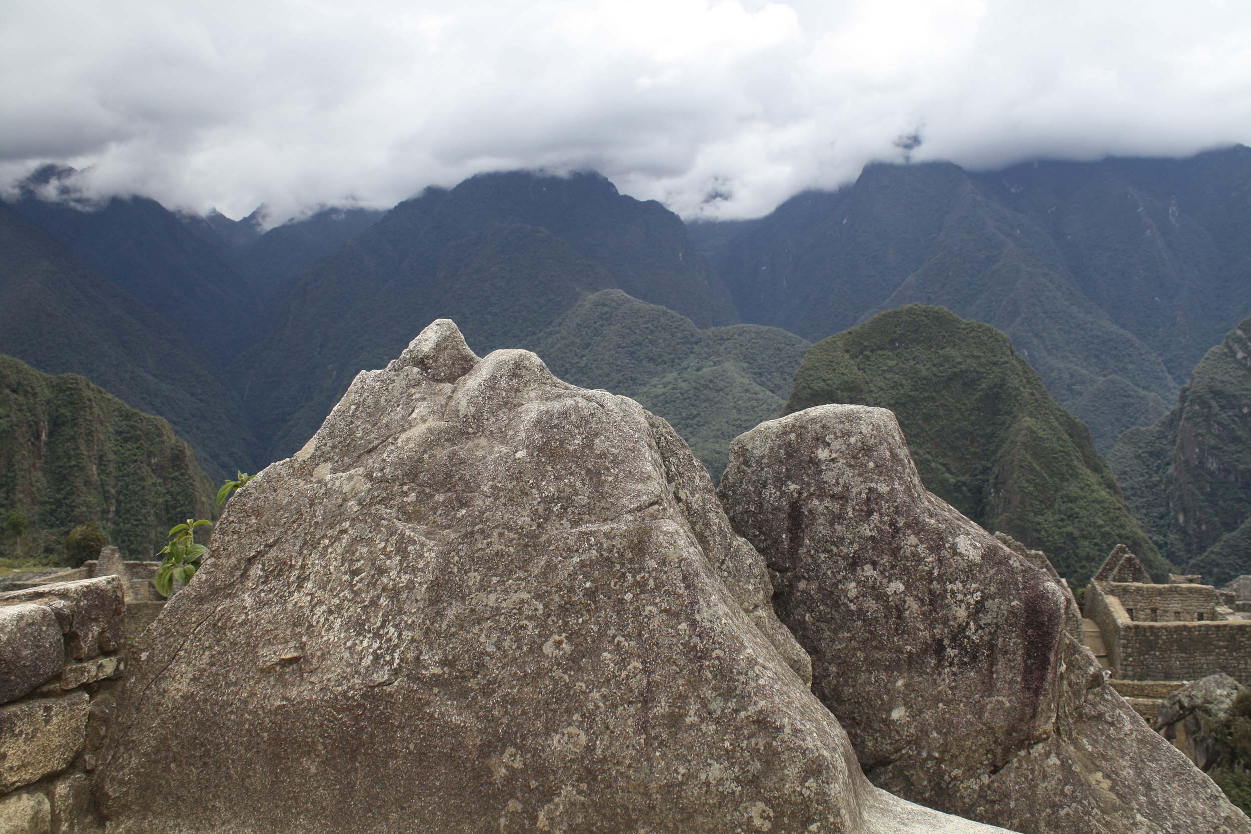 Carved rock outcropping, Machu Picchu | MAVCOR
